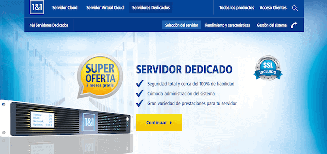 Servidores dedicados baratos para el 2020: 7 alternativas