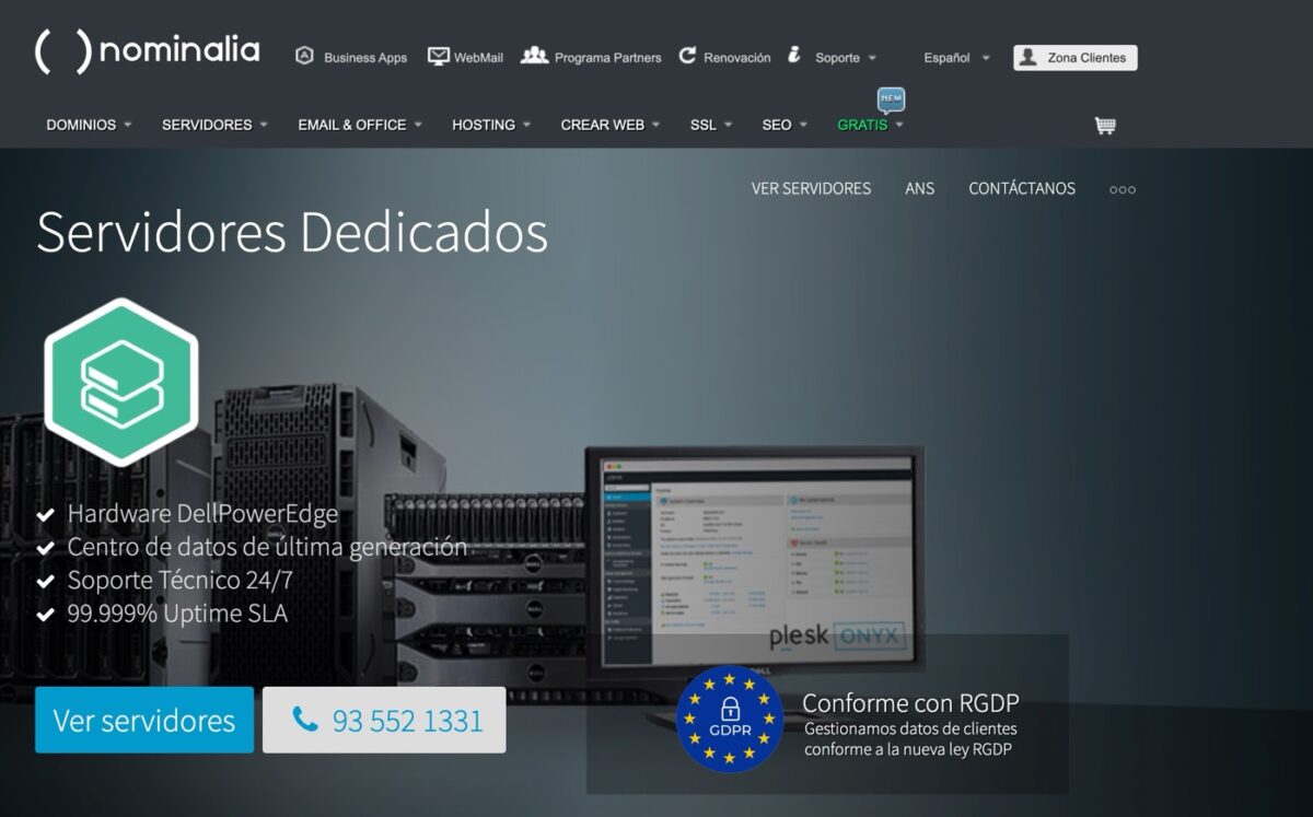 Servidores dedicados baratos para el 2025: 7 alternativas